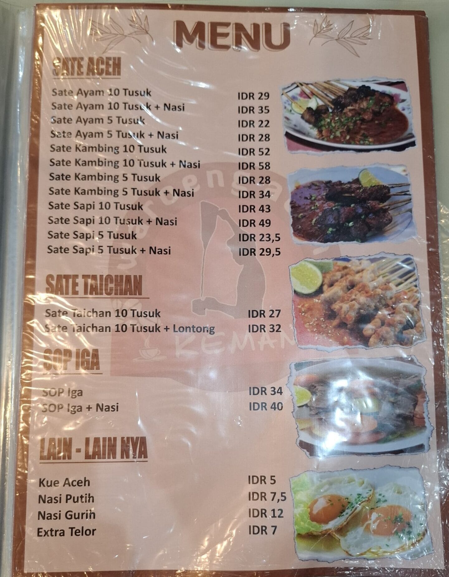 Waroeng Aceh Kemang Antasari - Jakarta Selatan